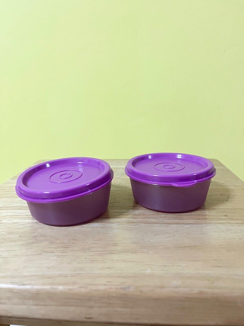 Tupperware Mini round containers, Furniture & Home Living, Kitchenware ...
