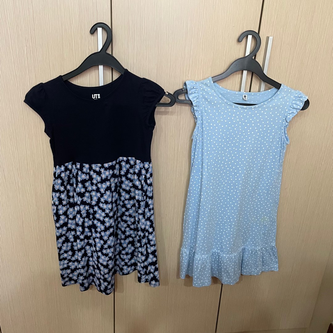 Uniqlo girl dresses, Babies & Kids, Babies & Kids Fashion on Carousell