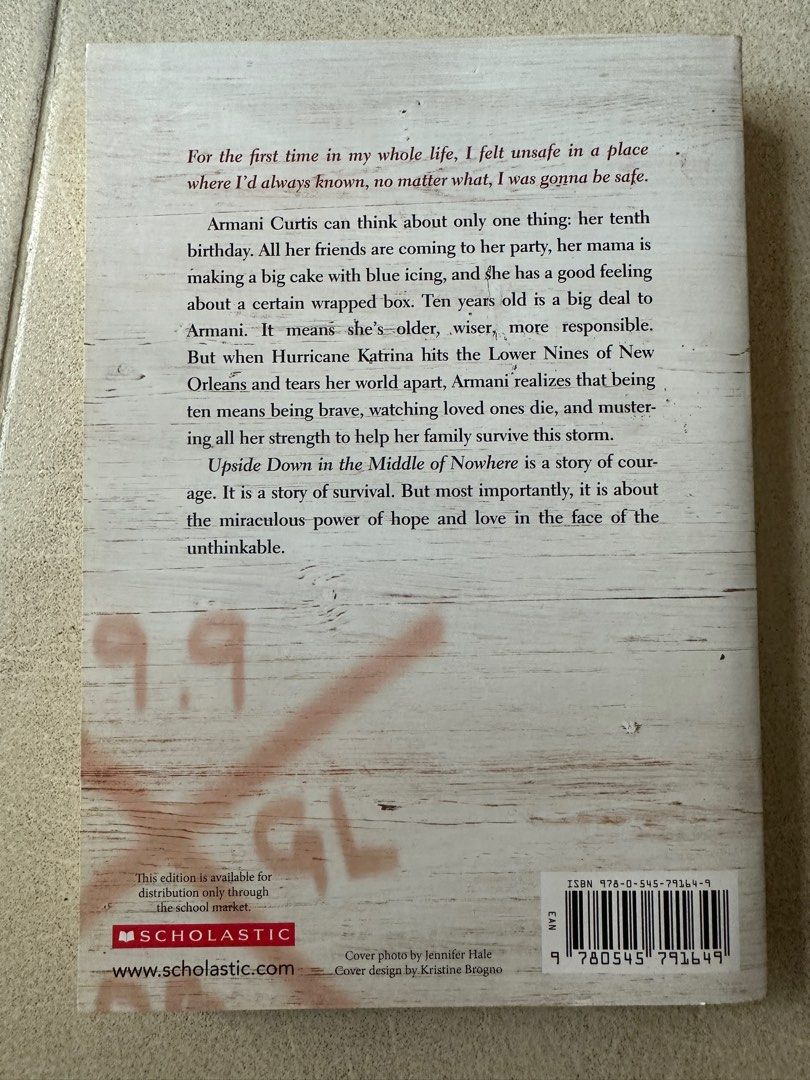 upside down in the middle of nowhere brand-new, 興趣及遊戲, 書本 & 文具, 小說 ...