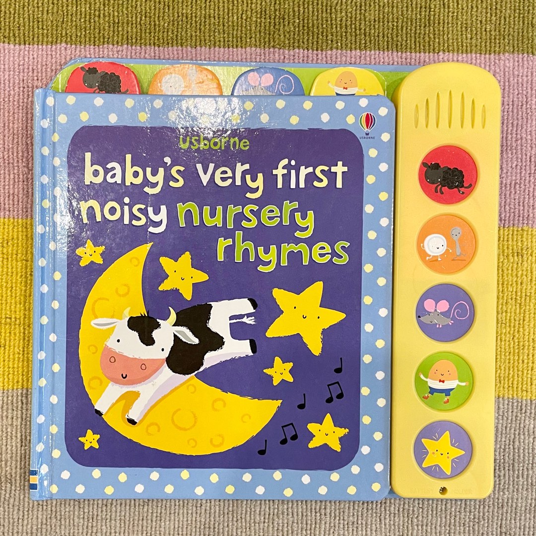 Usborne Musical Book Of Nursery Rhymes Hobbies Toys Books usborne-musical-book-of-nursery-rhymes-hobbies-toys-books