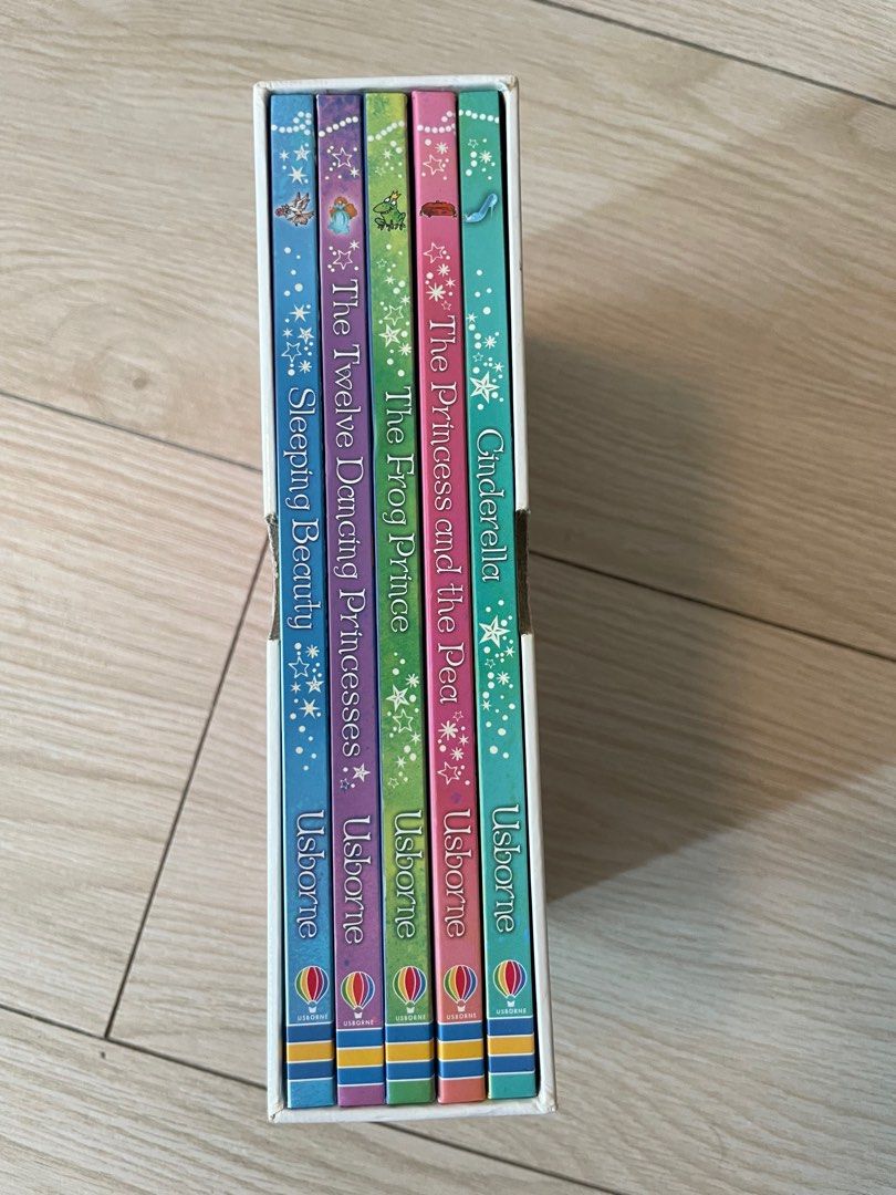 Usborne Princess Stories Box set Cinderella The Princess and the Pea ...