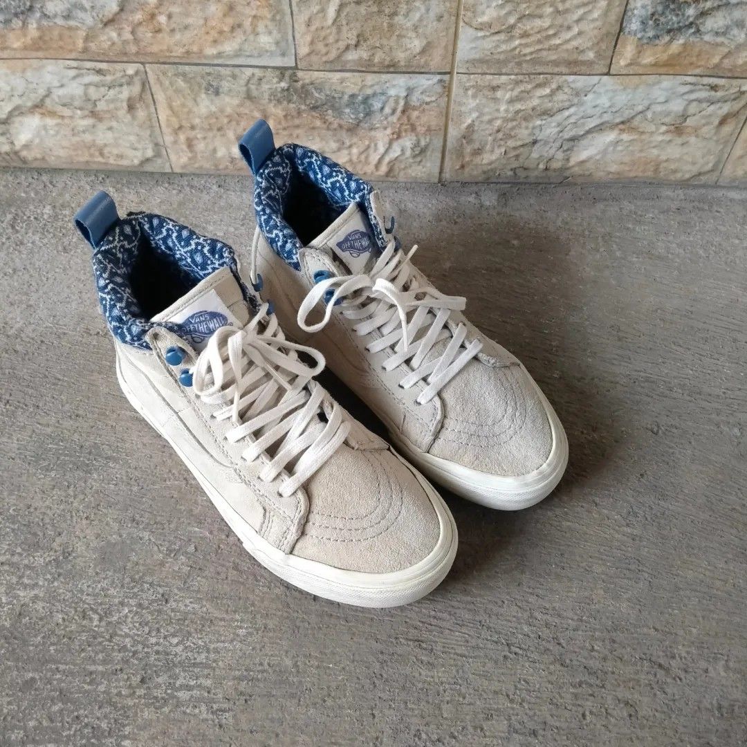 Vans Sk8 Hi Scothchgard Suede on Carousell