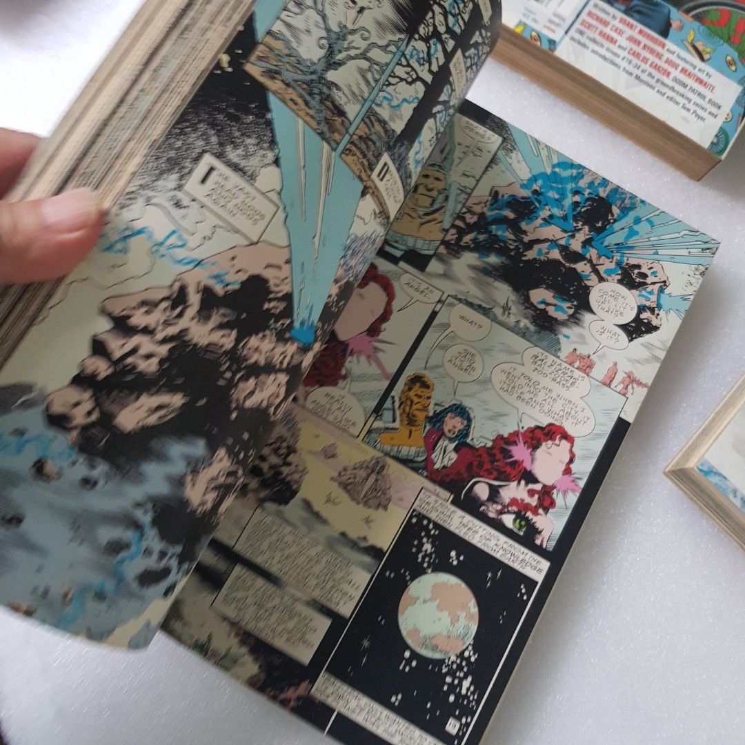 VERTIGO COMICS 3 books@$60 Doom Patrol Volume 1 ,2,3 Crawling From The ...