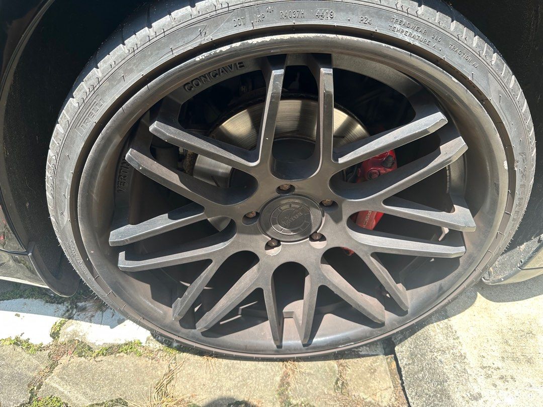 22 inch staggered Vertini Concave rims PCD 5x130, Car Accessories ...