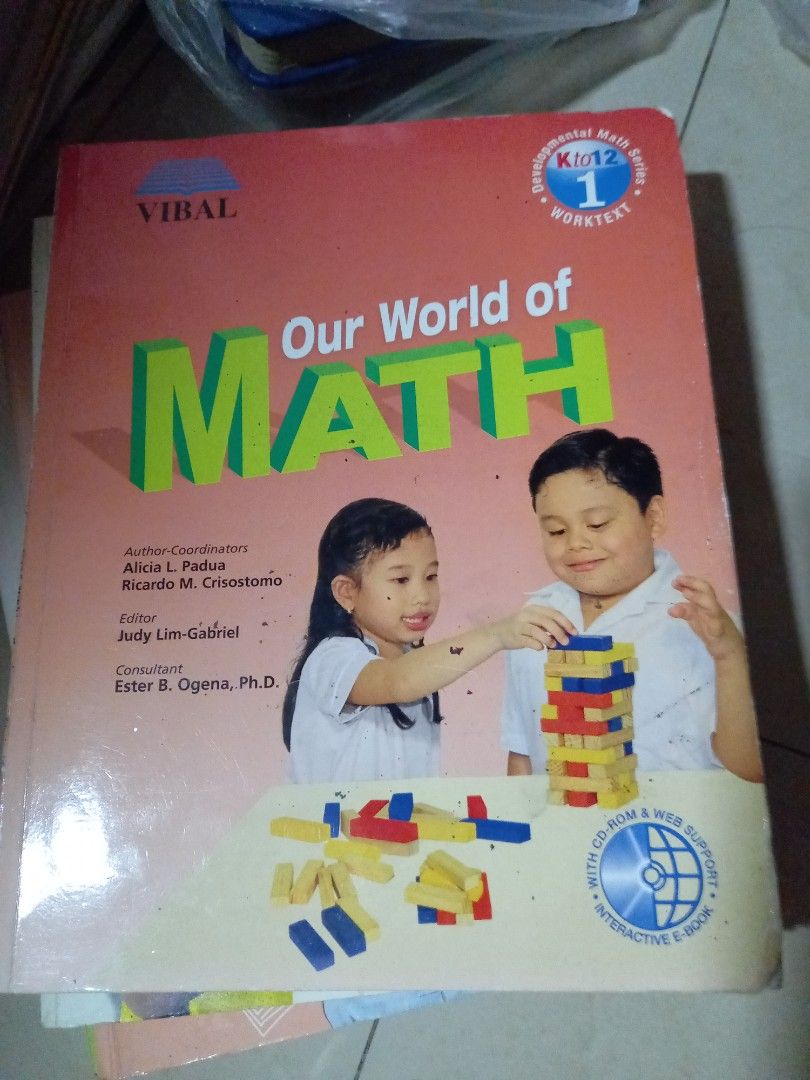 Vibal Grade 1 Books Science in our World Wow Filipino Our World of Math ...