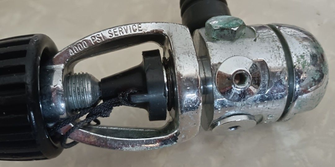 Vintage 1981 US Divers Conshelf 14 scuba regulator, Sports Equipment ...