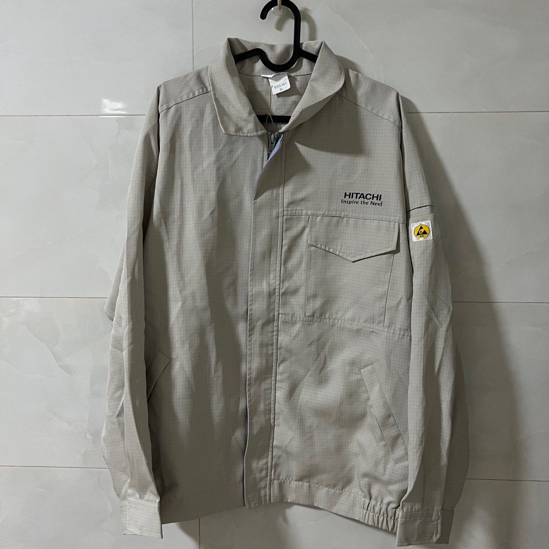 Vintage Hitachi Work Jacket, Men's Fashion, Coats, Jackets and ...