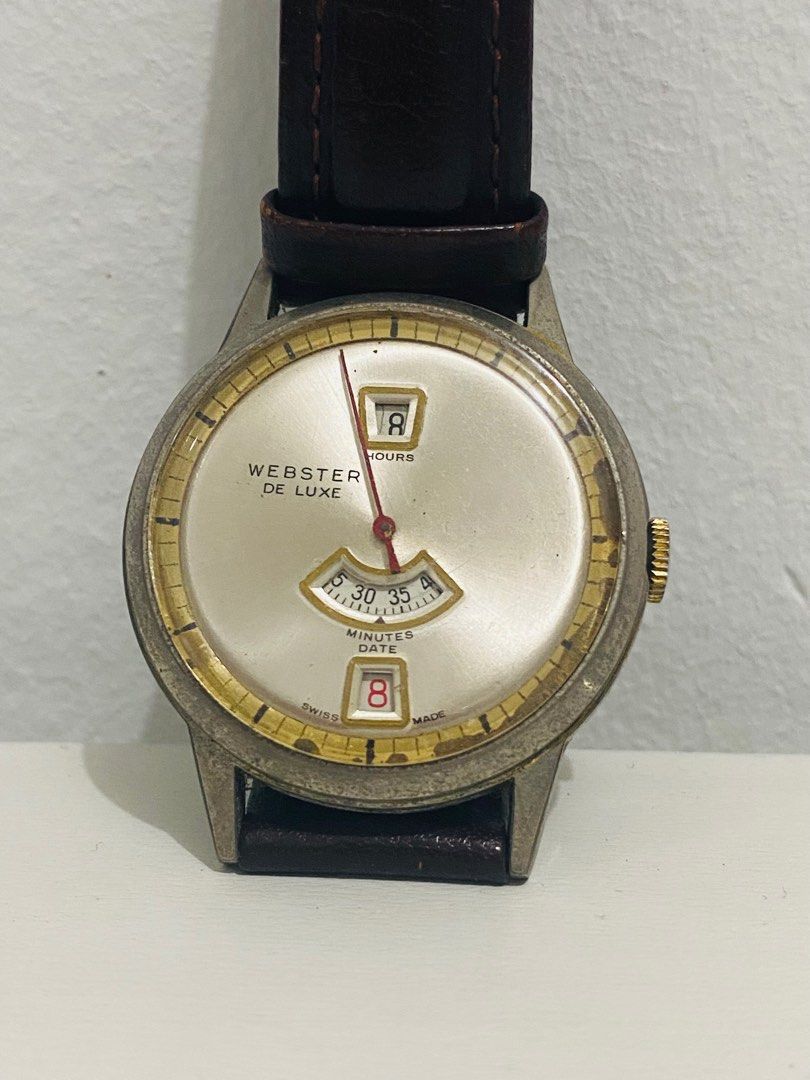Vintage Webster De Luxe SWISS MADE, Women's Fashion, Watches ...