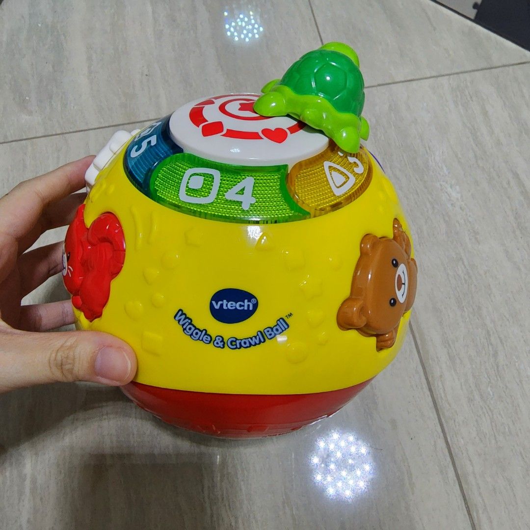 Vtech wiggle and growl ball, Babies & Kids, Infant Playtime on Carousell