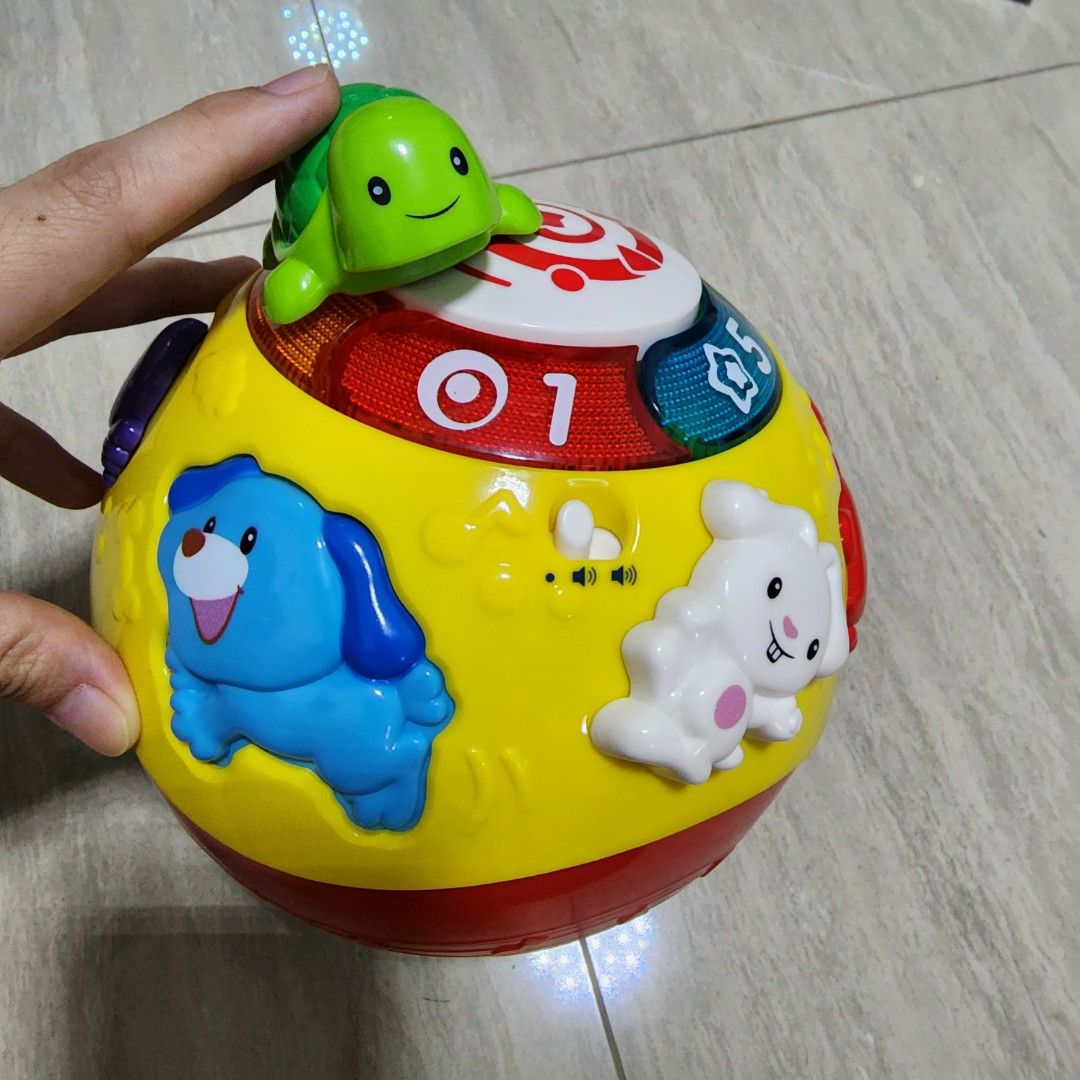 Vtech wiggle and growl ball, Babies & Kids, Infant Playtime on Carousell