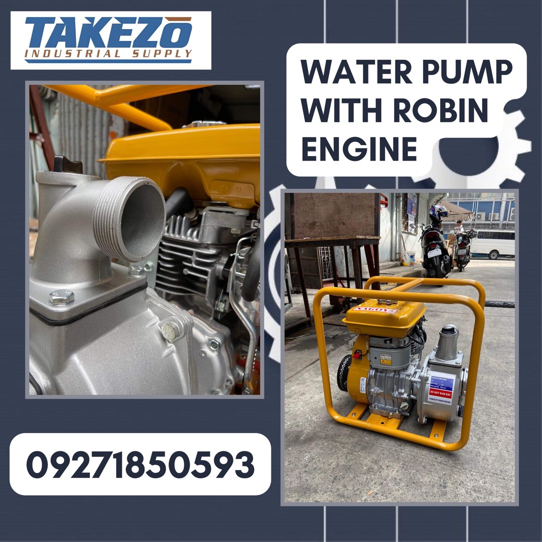 Water Pump with Robin Engine, Commercial & Industrial, Construction ...