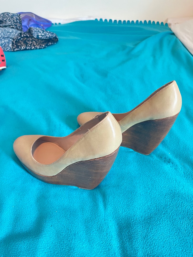 Sexy High Heeled Wedges Womens Fashion Footwear Heels On Carousell
