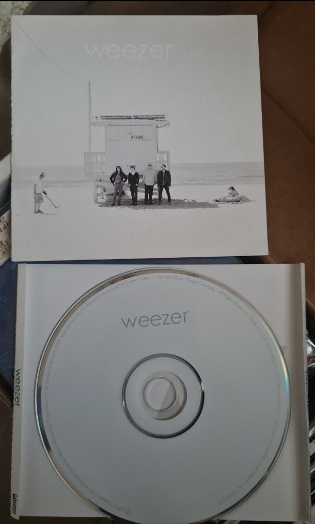Weezer - Weezer (White Album), Hobbies & Toys, Music & Media, CDs ...