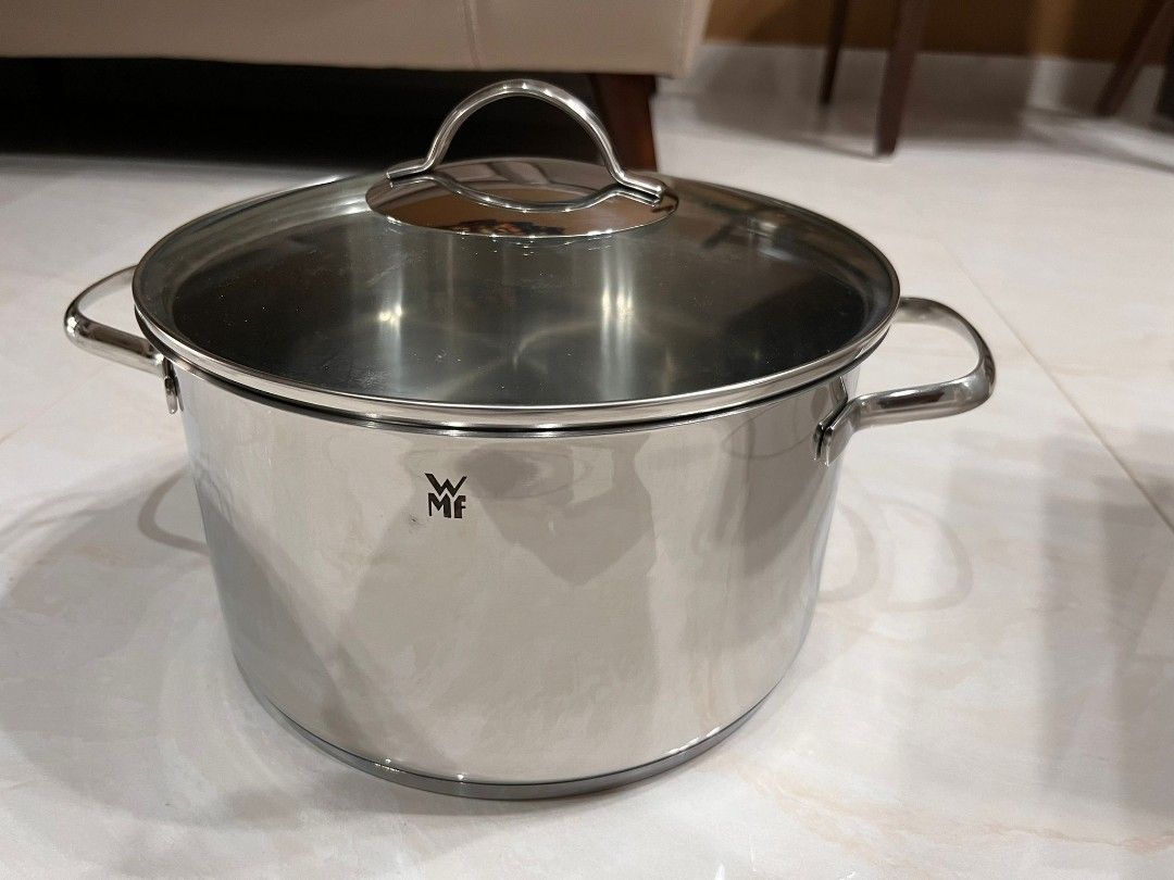 WMF - High casserole with lid 24cm, Furniture & Home Living ...