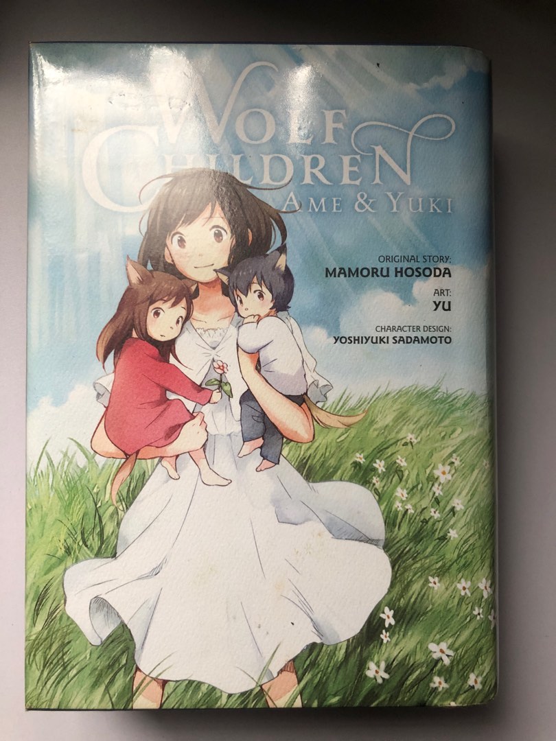 Wolf Children: Ame & Yuki Hard Cover Manga, Hobbies & Toys, Books & Magazines, Comics & Manga on ...