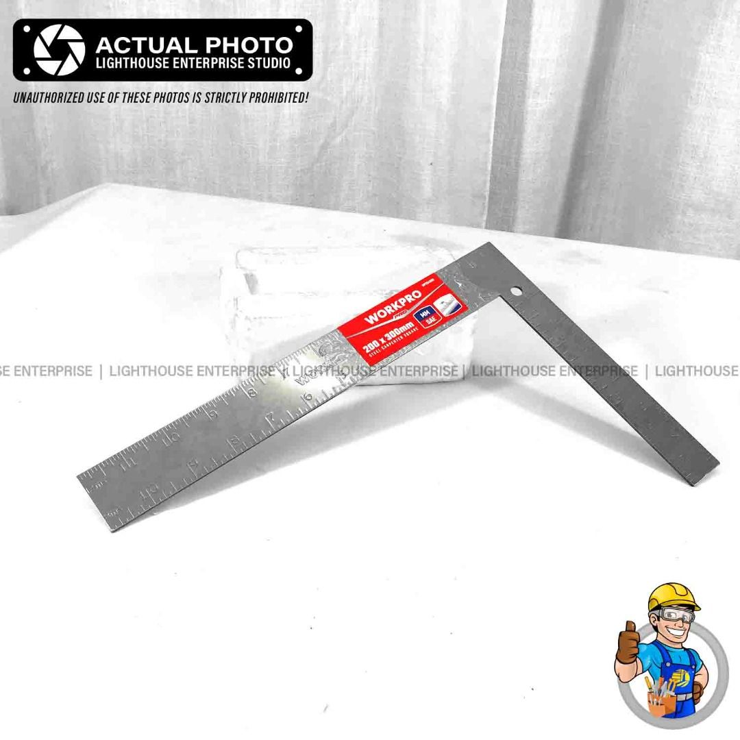 WORKPRO Steel Carpenter Square (WP264009) *LIGHTHOUSE ENTERPRISE ...