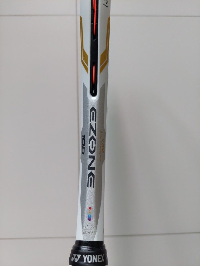 Yonex Ezone 100 Limited Edition Pearl White Naomi Osaka model 300 gm tennis racquet racket ...