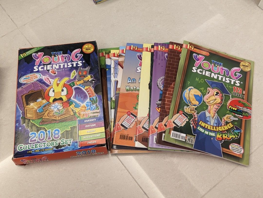 Young scientists comic (various levels), Hobbies & Toys, Books ...