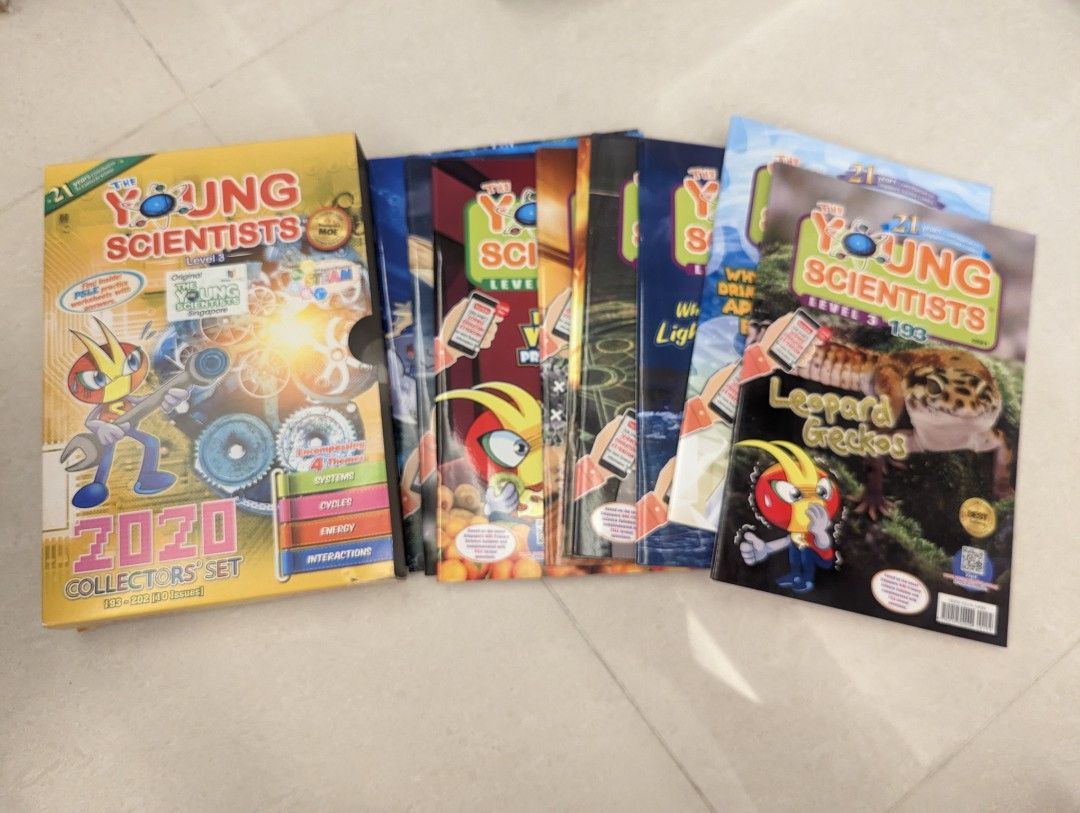 Young scientists comic (various levels), Hobbies & Toys, Books ...