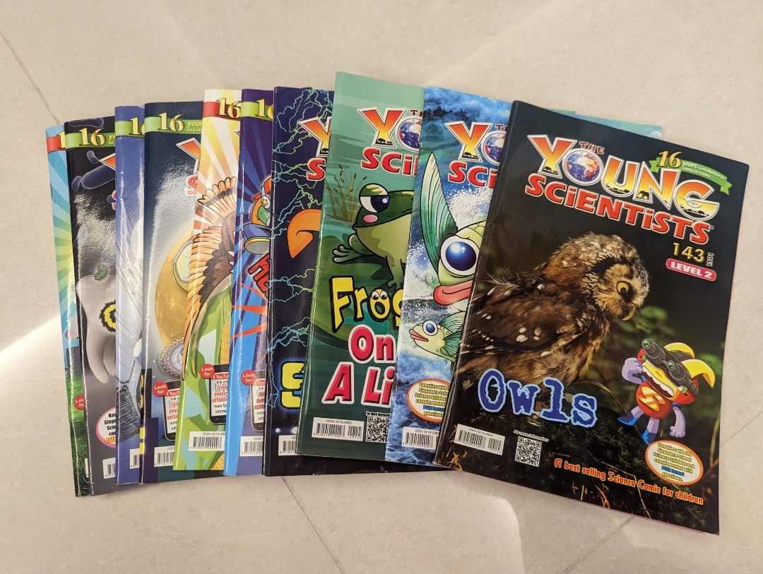 Young scientists comic (various levels), Hobbies & Toys, Books ...