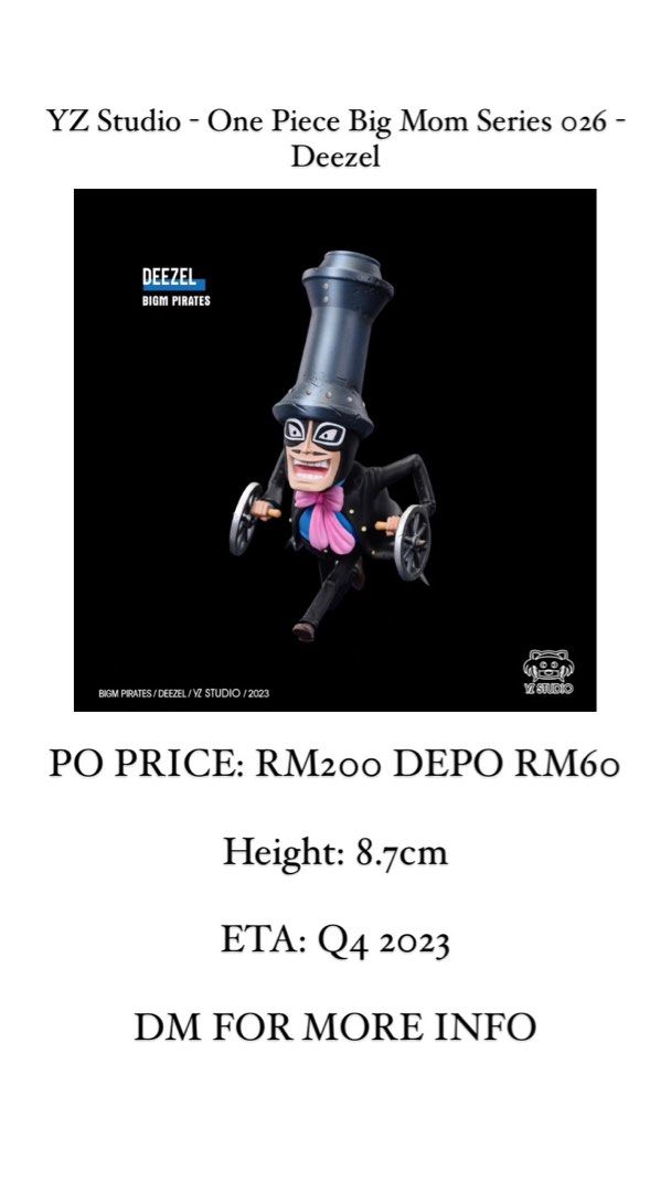 YZ Studio - One Piece Big Mom - Deezel, Hobbies & Toys, Toys & Games on ...