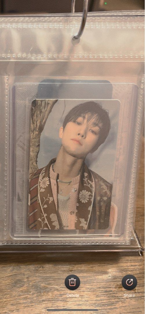 |15 pcs photo card | OFFICIAL MINGHAO FTS CARVER |Face the Sun ...