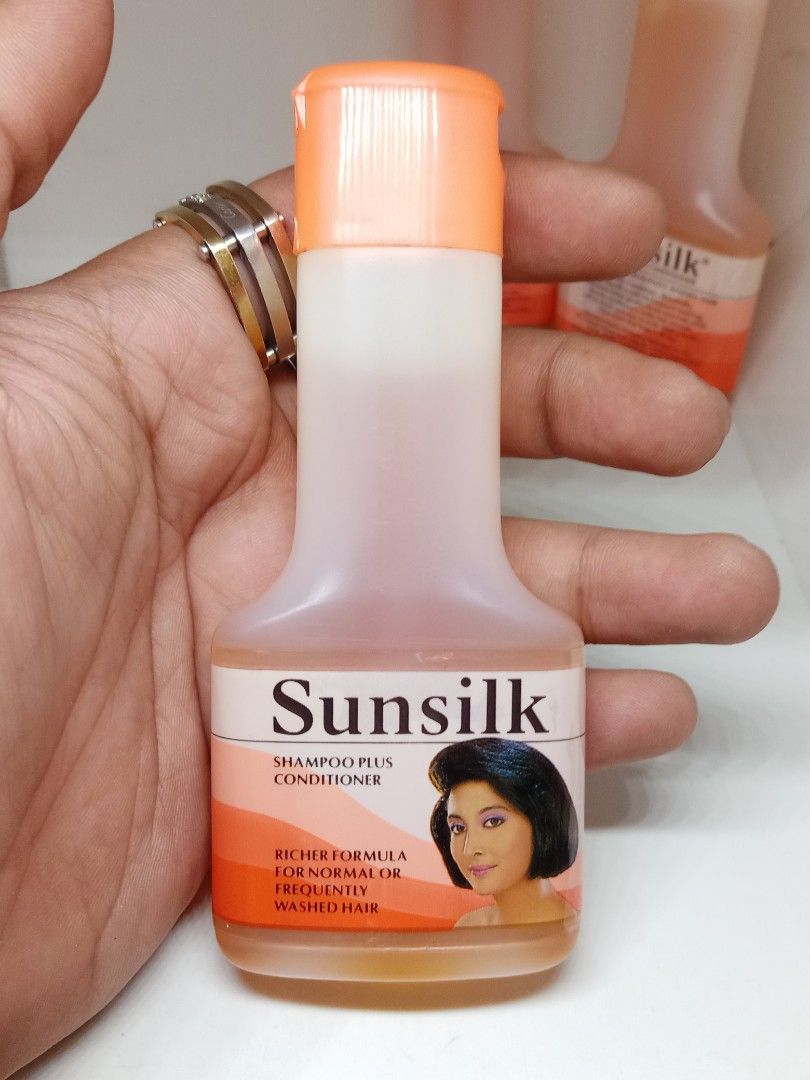 1970s Sunsilk Shampoo (Orange) w/Original Content, Beauty & Personal ...