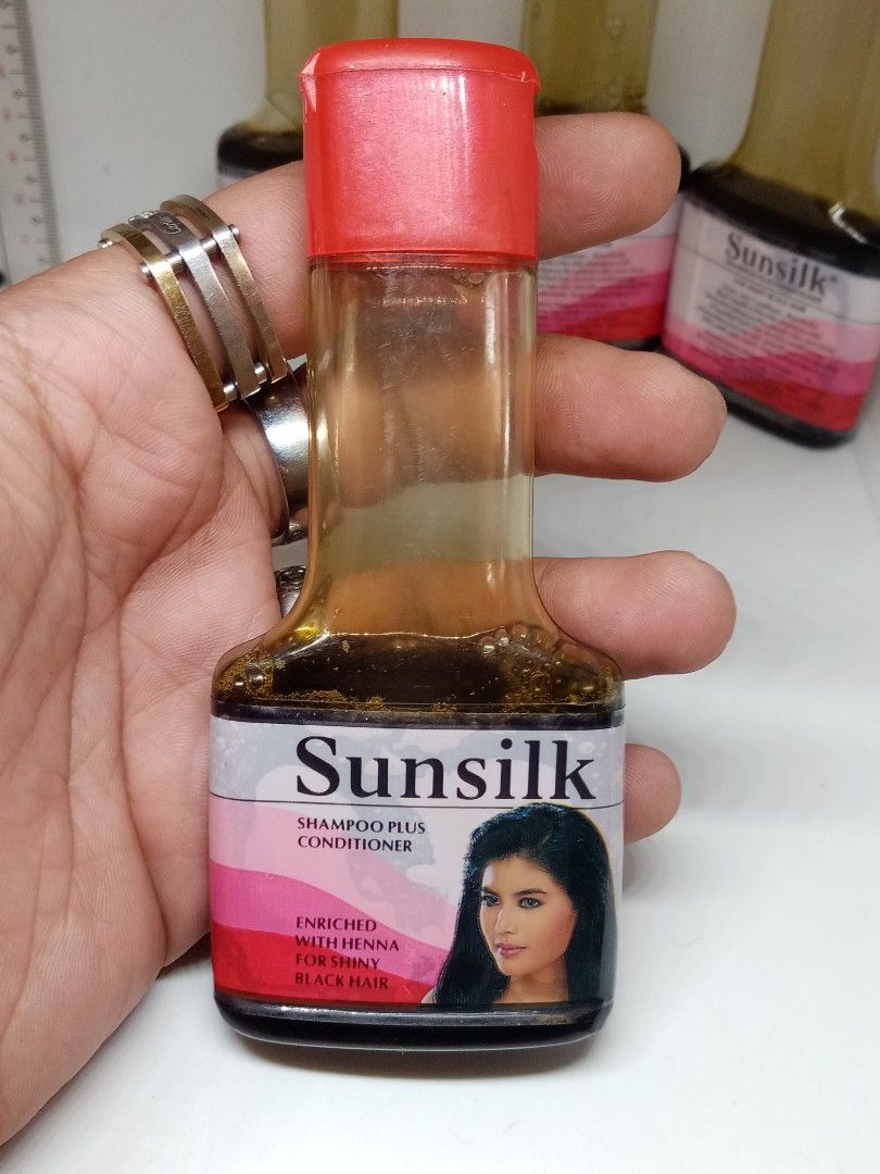 1970s Sunsilk Shampoo (Red) w/Original Content, Beauty & Personal Care ...
