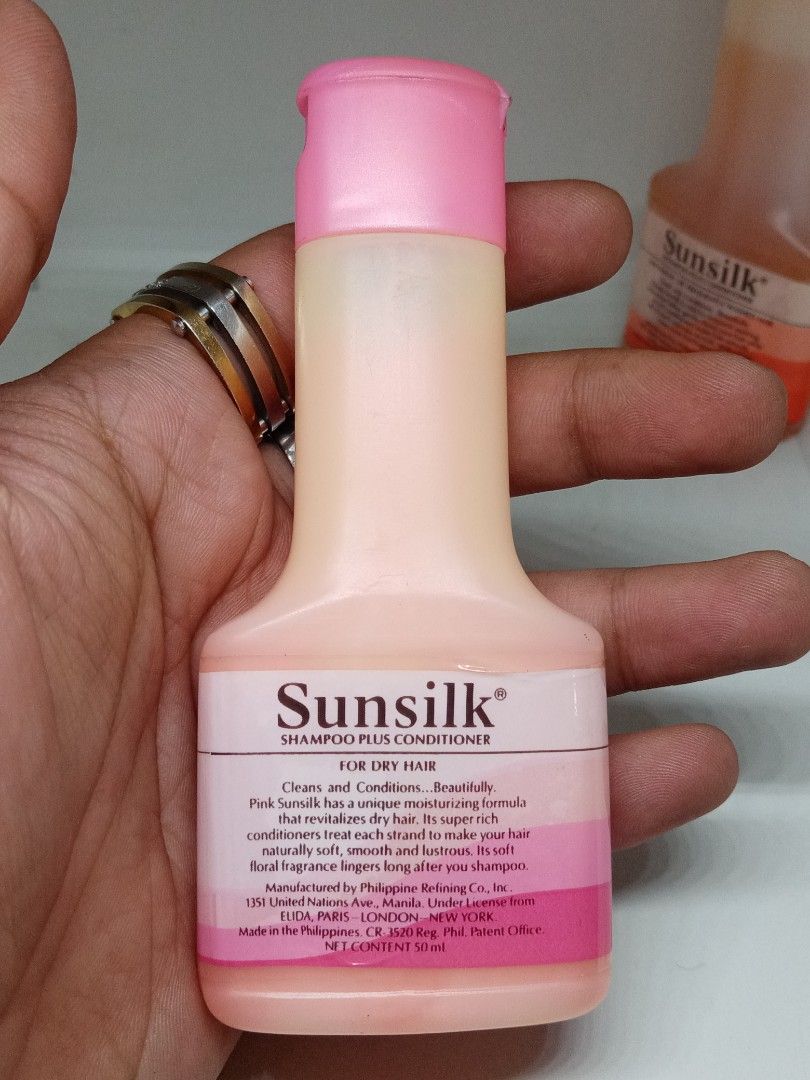 1970s Sunsilk Shampoo Set w/Original Content on Carousell