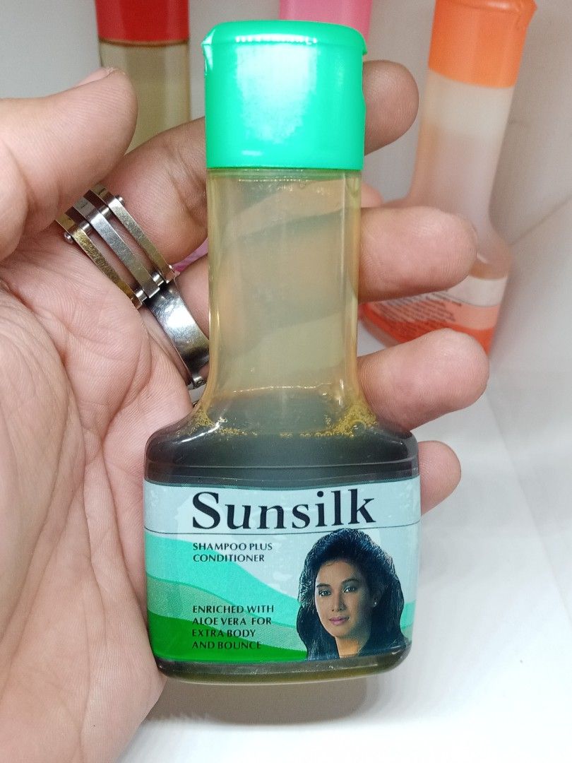 1970s Sunsilk Shampoo Set w/Original Content, Beauty & Personal Care ...