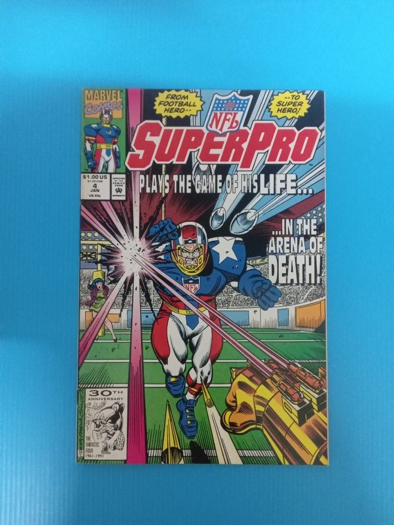 1st app Sanction ( Armored Villain ) NFL Superpro #4 ( Rob Tokar/Ron ...