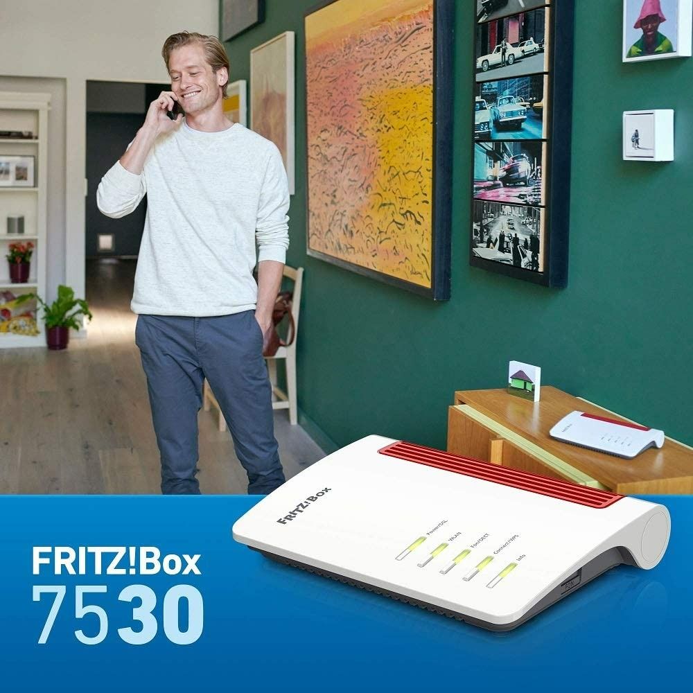2007) AVM FRITZ!BOX 7530 HIGH-END WLAN AC + N ROUTER, Computers & Tech ...