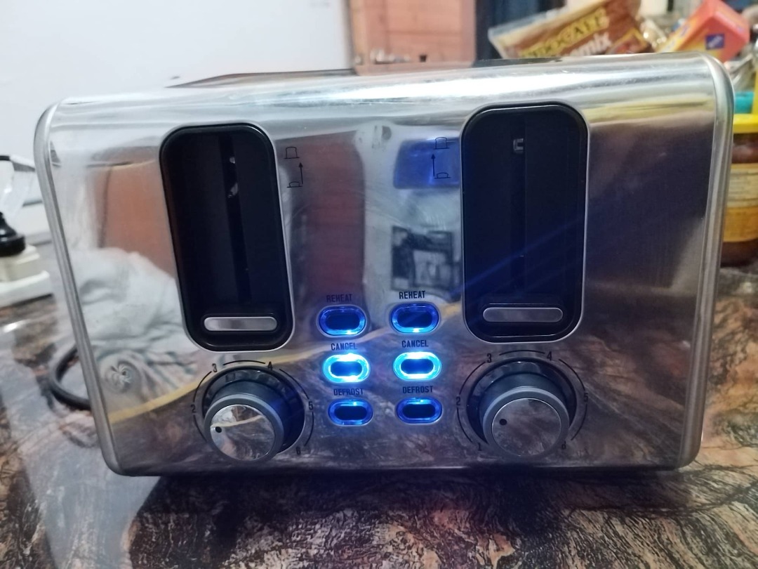 4 Slice Toaster, Furniture & Home Living, Kitchenware & Tableware ...