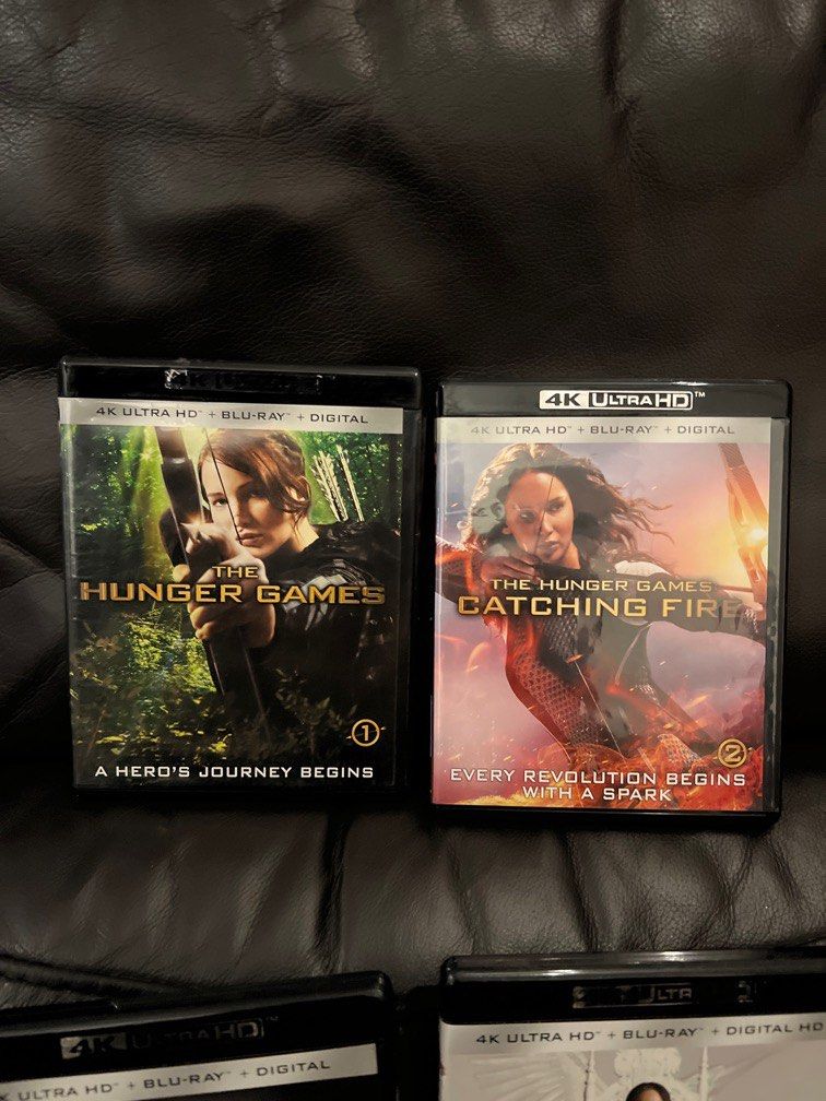 (4films)(4K) The Hunger Games COMPLETE 4-movie set - 4K UHD Ultra HD ...