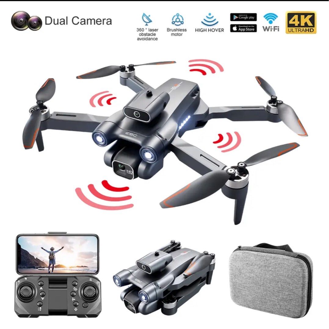 5. New S1S Mini Drone 4k Profesional 8K HD Camera Obstacle Avoidance Aerial Photography ...