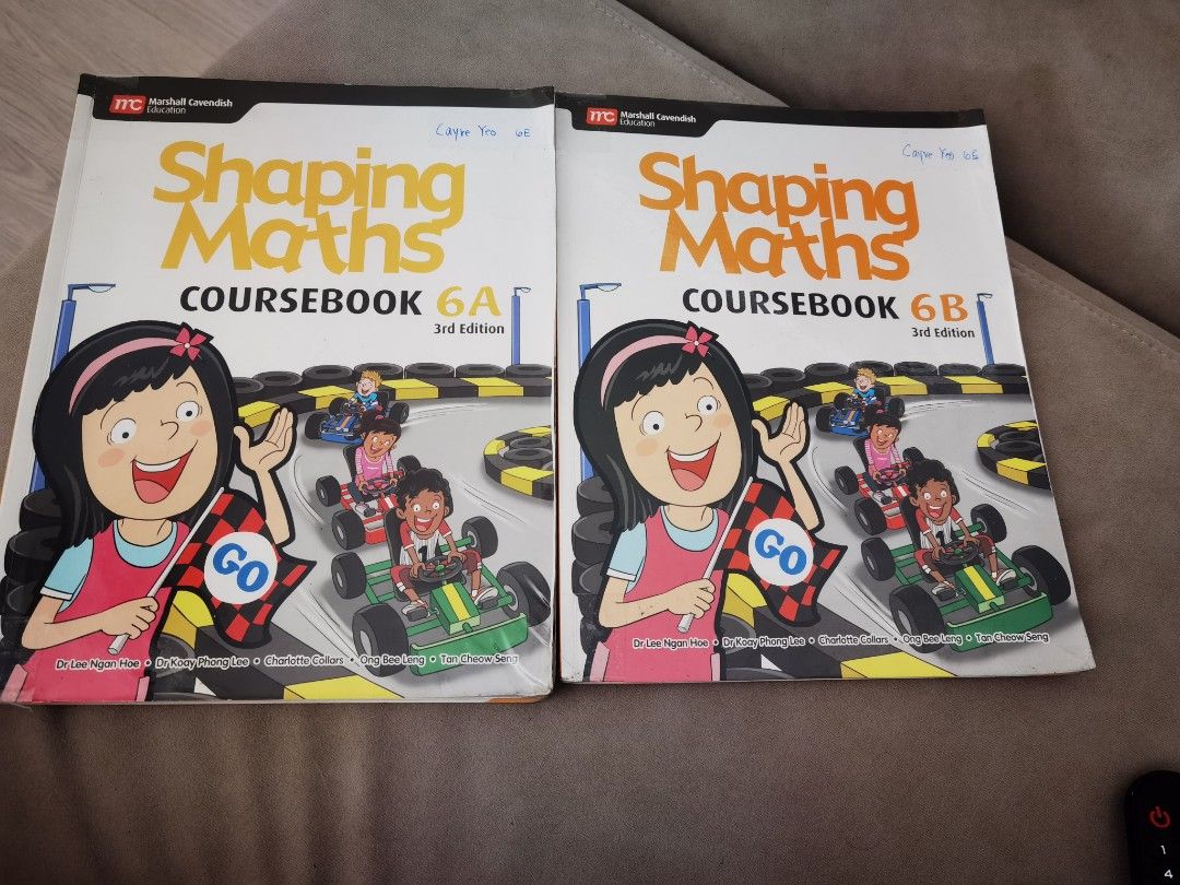 6A,6B Shaping Maths Textbook, Hobbies & Toys, Books & Magazines ...