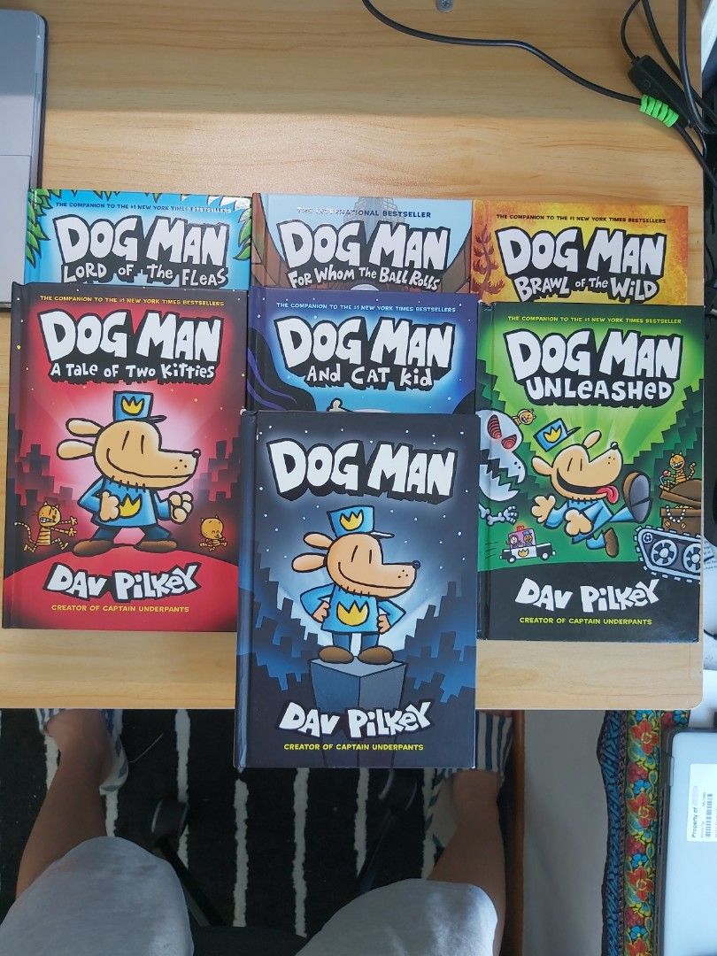 7 Dog Man Series Books, Hobbies & Toys, Books & Magazines, Comics ...