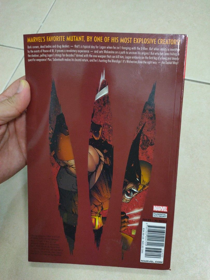 [ Marvel Comics ] Wolverine: The Complete Collection Vol. 1 by Daniel ...