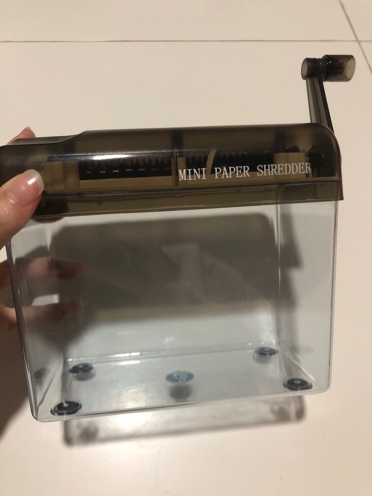 A5 Paper shredder, Furniture & Home Living, Home Improvement ...