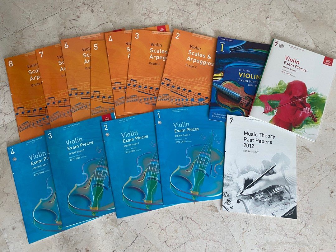 ABRSM VIOLIN Books, Hobbies & Toys, Music & Media, Music Scores on ...