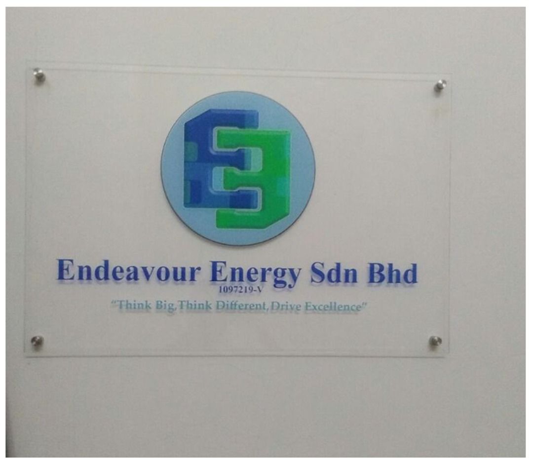 ACRYLIC SIGNAGE LOGO l pasang papan logo jenis akrilik, Services ...