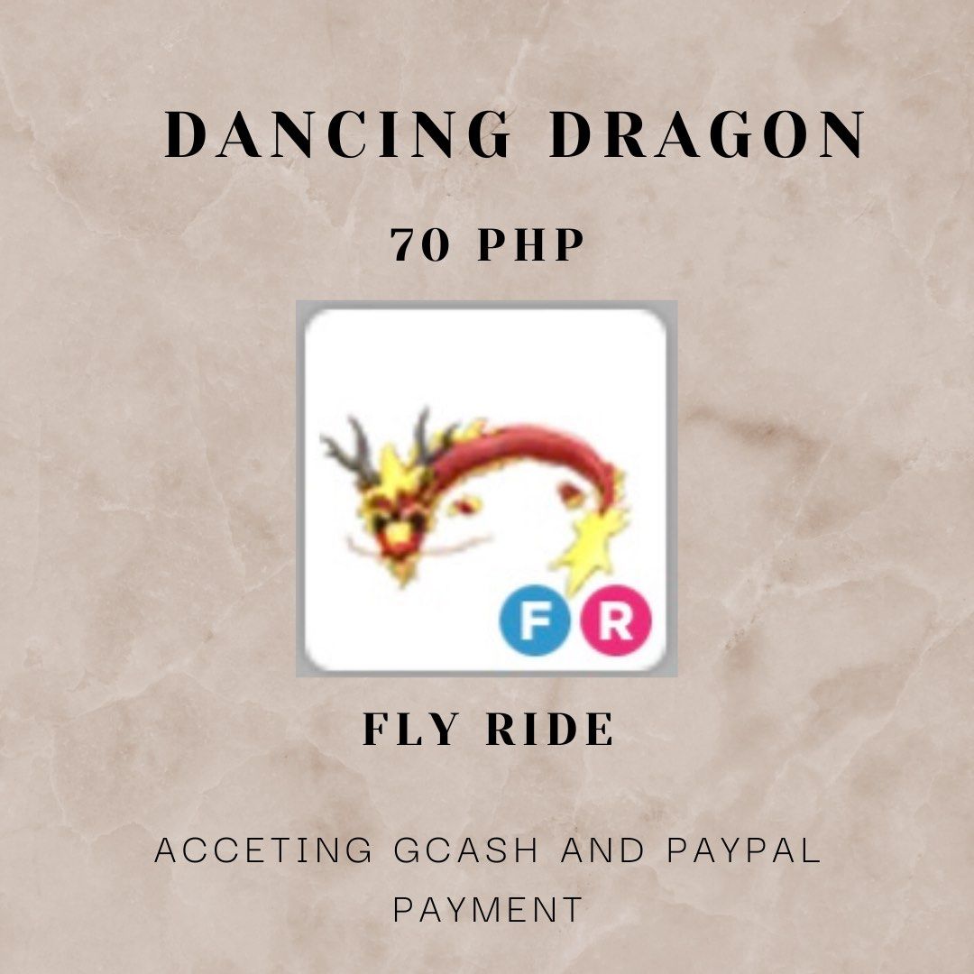 Adopt Me Pets | Dancing Dragon on Carousell