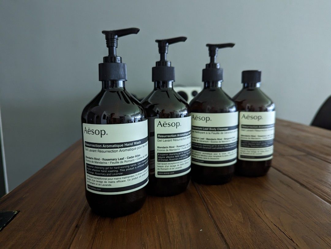 Aesop resurrection aromatique hand wash - empty bottle, Beauty ...