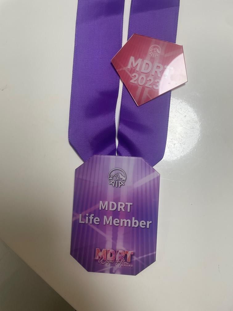 Aia Mdrt 2023 honor roll & MDRT badge, 其他, 其他 - Carousell