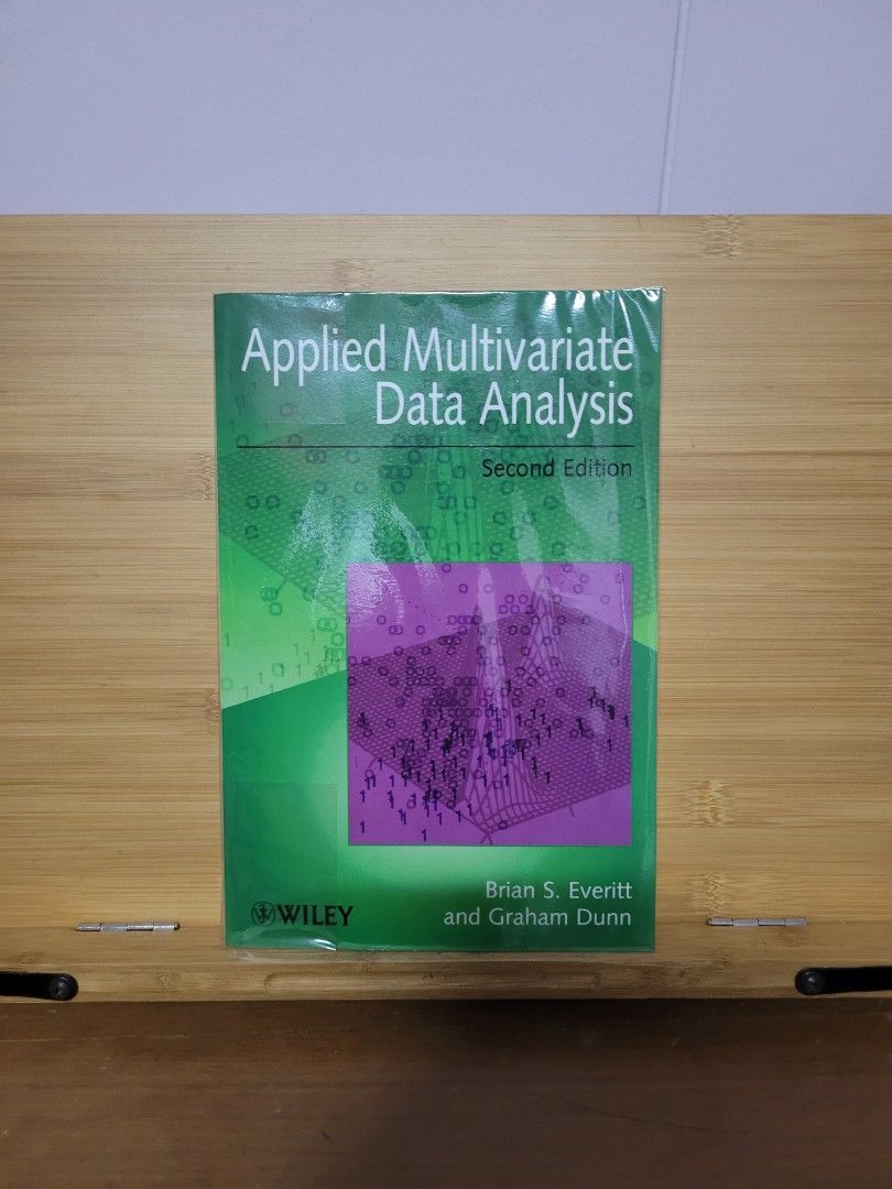 Applied Multivariate Data Analysis 2nd Edition, Hobbies & Toys, Books & Magazines, Textbooks on ...