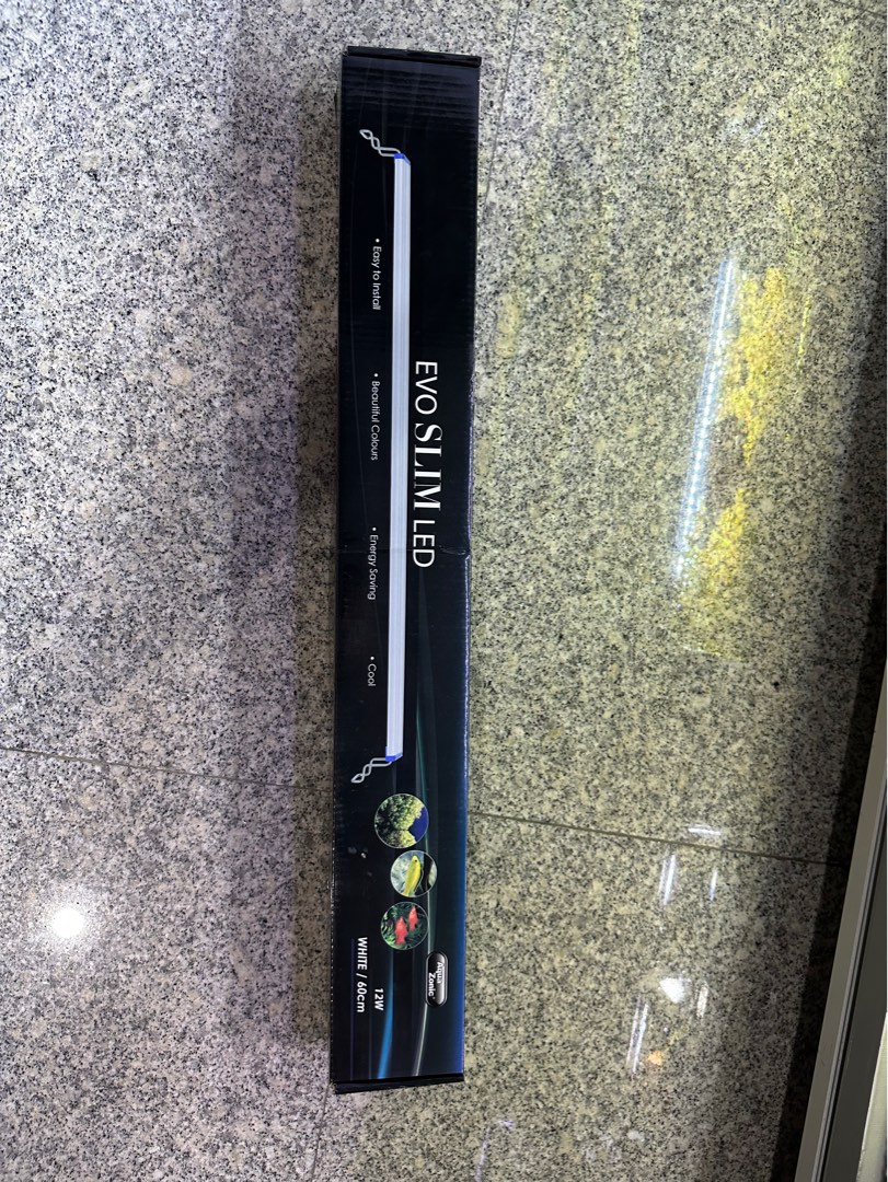 Aquazonic Evo Slim Led White Light 60cm (Aquarium/Tank), Pet Supplies ...