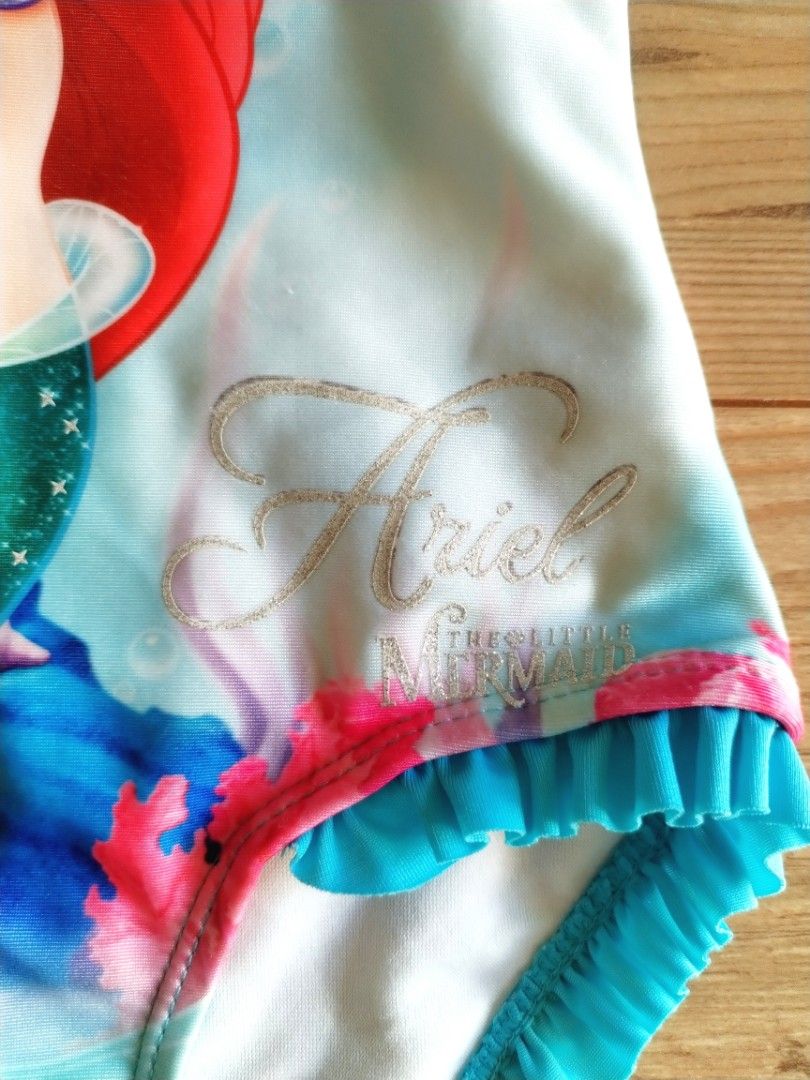 Ariel One Piece Swimsuit, Babies & Kids, Babies & Kids Fashion on Carousell