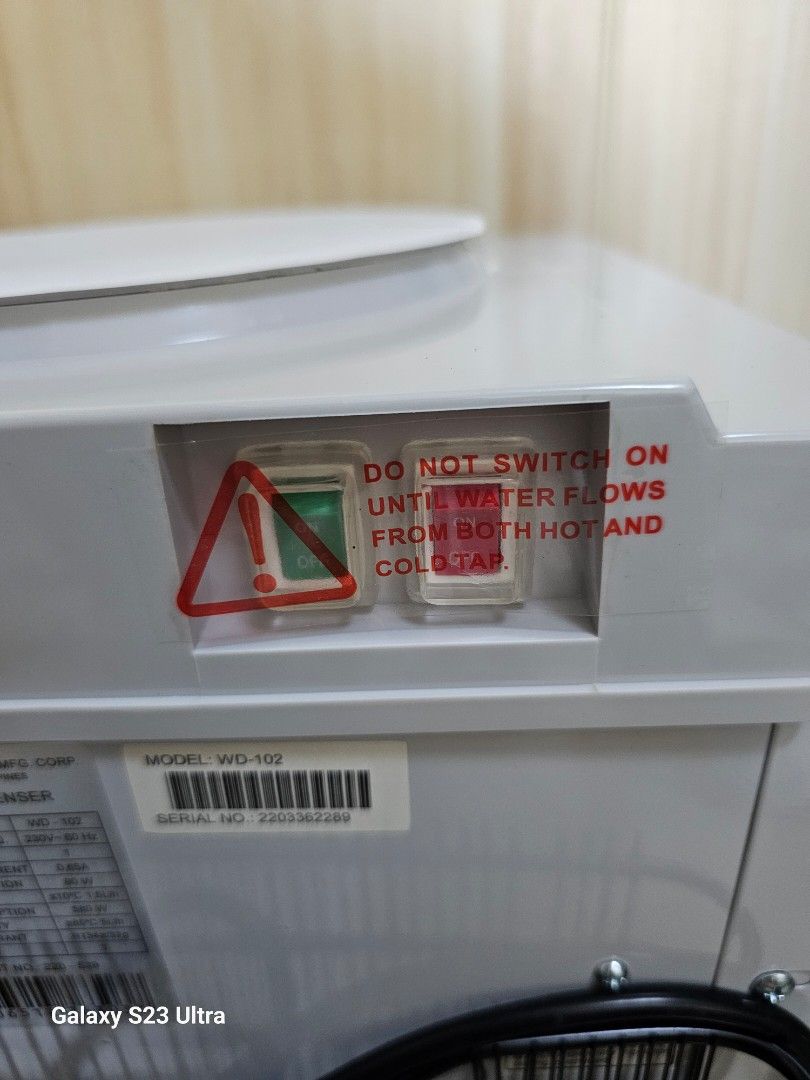 Asahi water dispenser, Furniture & Home Living, Kitchenware & Tableware ...