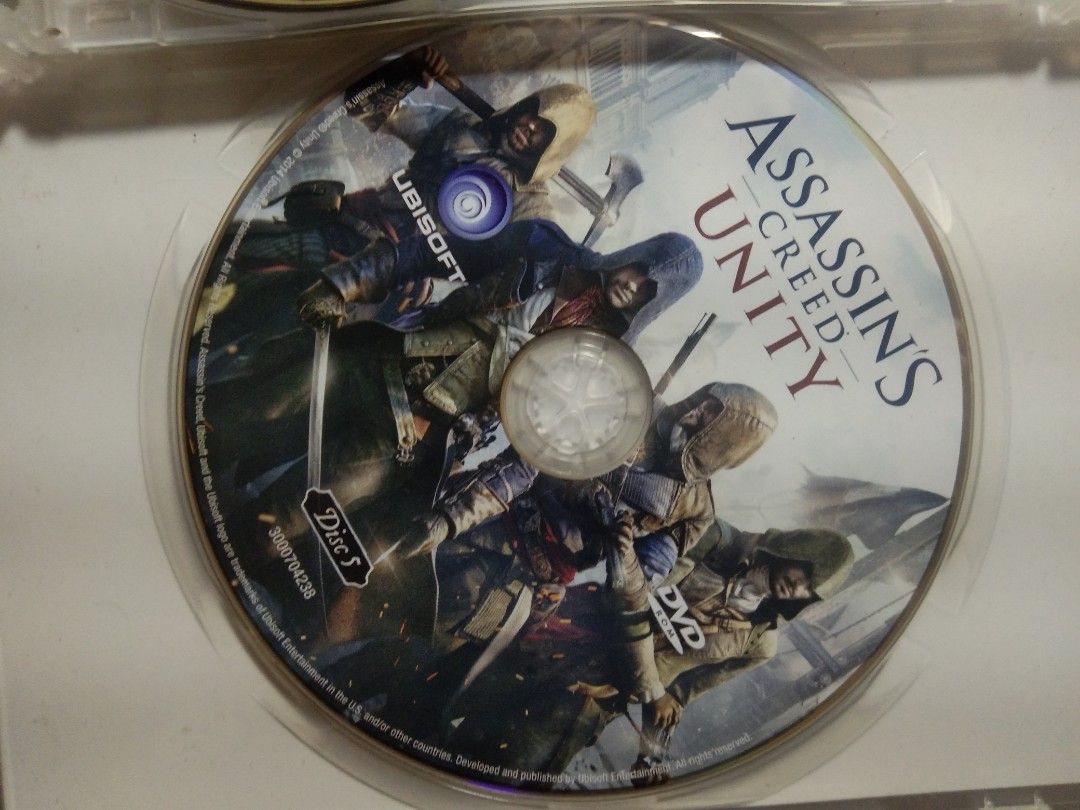 Assassin's Creed Unity PC DVD-ROM, Video Gaming, Video Games, Others on Carousell