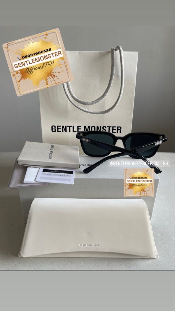 Auth GENTLE MONSTER - HEIZER 01, Women's Fashion, Watches & Accessories ...